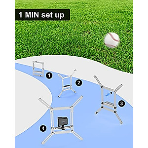Meromore Fence Mount - Action Camera Aluminum Fence Mount for GoPro, iPhone, Phones, Digital Camera, Ideal Backstop Camera Fence Clip for Recording Baseball, Softball, Football Games