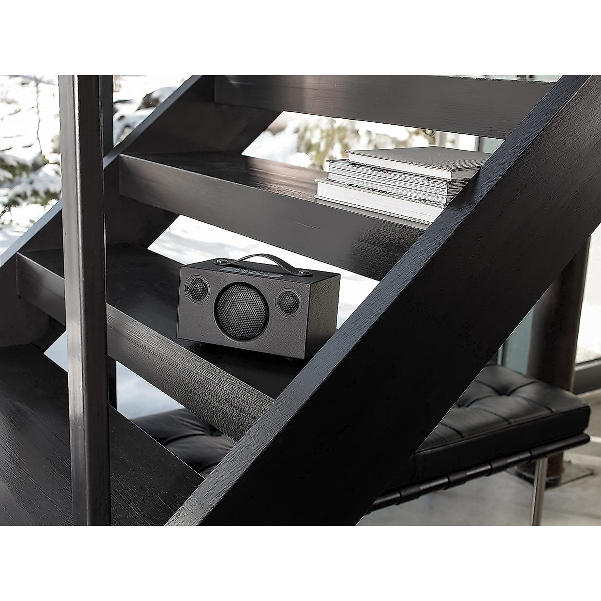 Audio Pro Addon C3 Wireless Bluetooth Speaker | High Fidelity, WiFi Multiroom, Rechargeable, Portable Speaker | AirPlay, Alexa, Spotify Connect Compatible Home & Outdoor Speaker | Black