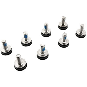 PSCCO 8PCS Bicycle Square Hole Central Axis Crankset Bottom Bracket Waterproof Screws Bicycle Crank Screws Hex Crank Arm Fixing Bolts