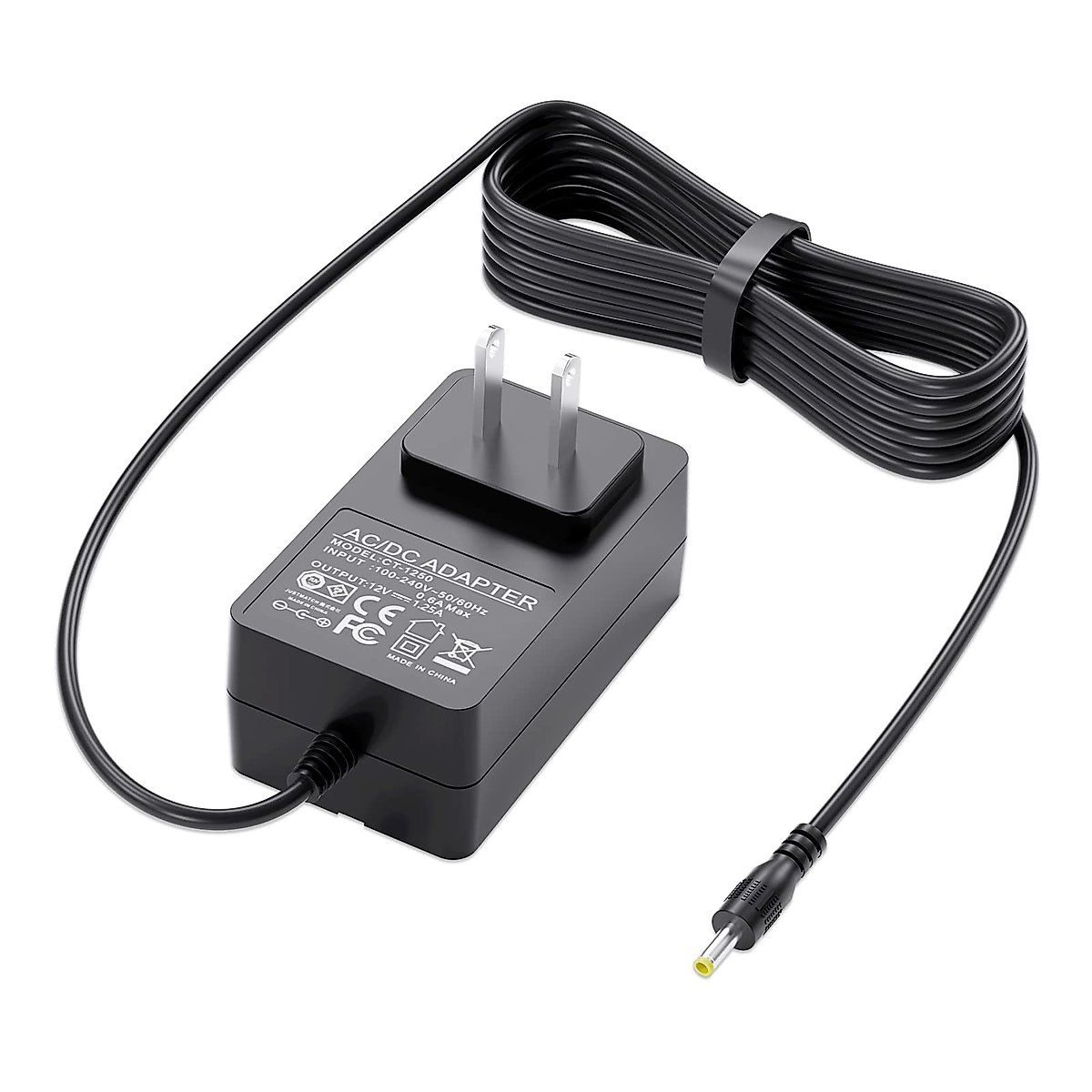 VHBW 15W Replacement for Alexa Echo Cord for Echo Dot Charger for Echo Dot 3rd & 4th Gen, Echo Show 5, Dot 3rd & 4th Gen with Clock, Dot Kids Edition, Spot, Fire TV Cube Power Cord