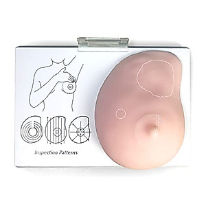 GPI Anatomicals - Human Anatomy Model of Left Breast with Irregular Masses, Replica for Anatomy and Physiology Education, Anatomy Model for Doctor's Office and Classrooms, Medical Study Supplies