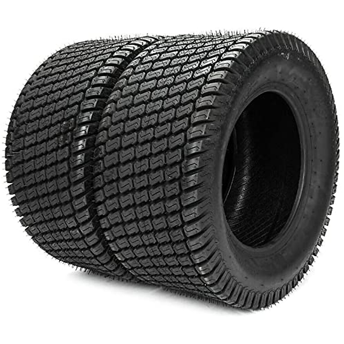 Pack of 2Pcs 24x12.00-12 8 Ply Turf Tires Lawn Garden Mower 24-12-12 Z-160 LRD Tractor Golf Cart Tires