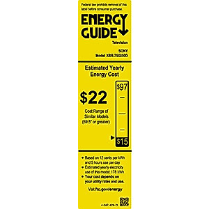 Sony XBR75X850D 4K Ultra HD Smart TV (2016 Model)