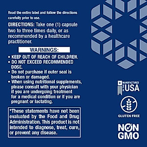 Life Extension Super Carnosine 500mg - For Muscle Recovery - L-Carnosine Supplement with Benfotiamine, Vitamin B1, Luteolin For Healthy Aging - Non-GMO, Gluten-Free - 60 Vegetarian Capsules