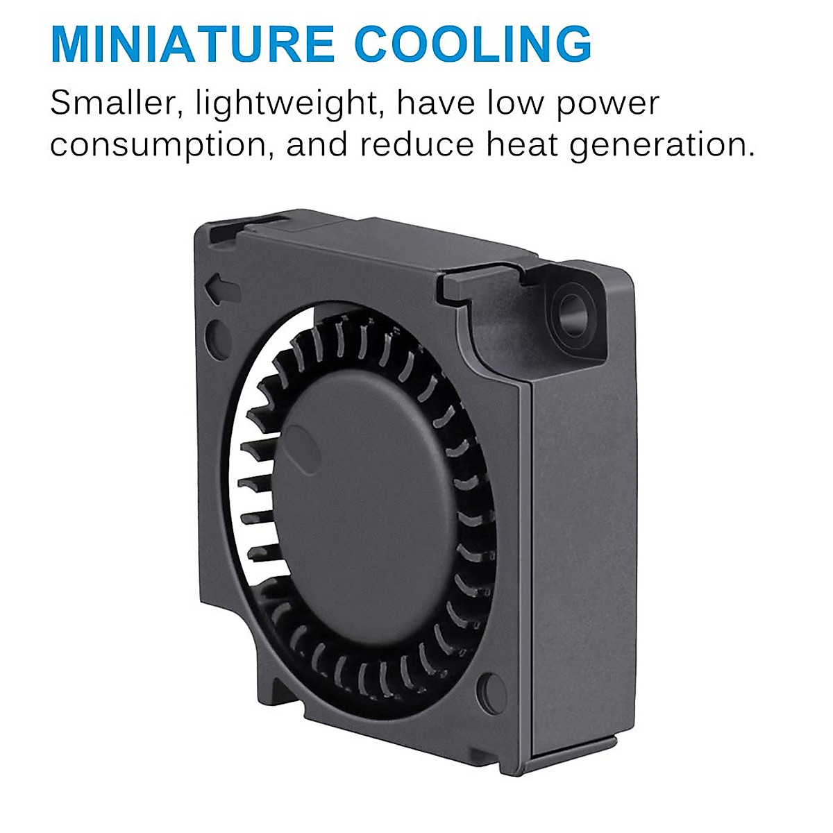 GDSTIME 24V 30mm Blower Fan 30mm x 30mm x10mm 3D Printer Cooling Replacement Fan