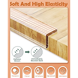 Baby Proofing,Edge Protector Strip, Clear Corner Protectors for Kids, Soft Baby Child Safety Corner Guards for Furniture Against Sharp Corners for Tables, Drawers, Sink, Wall 1.2in x 3.3ft