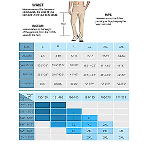 BALEAF Men's Running Pants Elastic Waist Lightweight Jogging Stretch Golf Workout Pants with Zipper Pockets Khaki XL