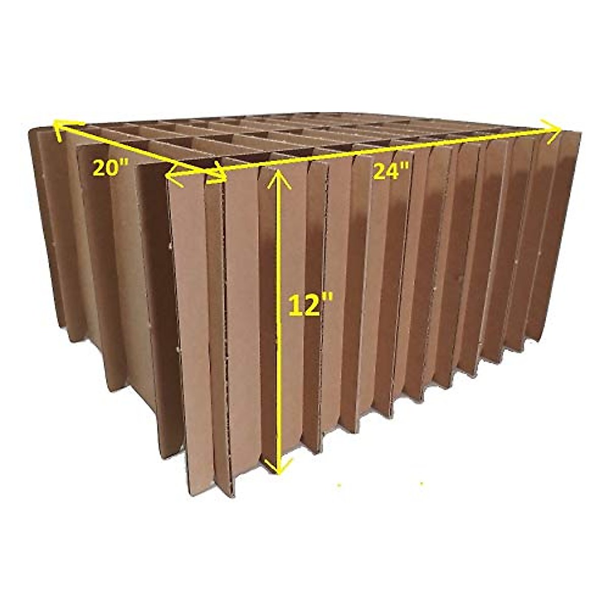 Tek Source Solutions Universal Motherboard Shipping & Storage Box Kit – Slotted Moving Boxes with Trays, Protective Corrugated Cardboard Packing Boxes, Foam Shock Protection Shell, Pack of 1
