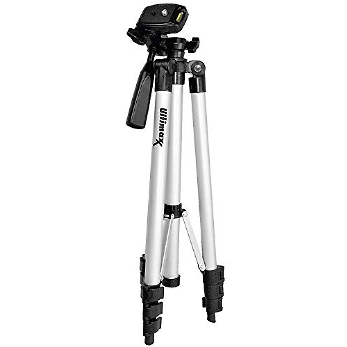 Ultimaxx 50" Inch Lightweight Portable Camera Tripod Stand with Carrying Bag for Sony, Nikon, Canon, Olympus, Pentax, Panasonic, Samsung Cameras and Camcorders