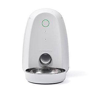 DOGNESS Smart Feed Automatic Cat Feeder, Wi-Fi Enabled Pet Feeder for Cat and Small Dog, Smartphone App for iOS and Android, Portion Control, Fresh Lock System Auto Food Dispenser