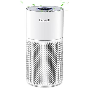 ECOWELL Air Purifiers for Home Large Room up to 2314sq.ft in 60 Min, 29dB, CADR 212CFM, Air Purifiers for Bedroom Pets with H13 True HEPA Filter, Removes 99.97% Mold Smokers Pet Dander Dust Odor