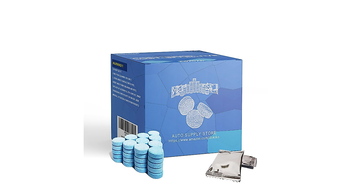 DOKIKO Glass Cleaner Tablets - Easy & Eco-Friendly Solution