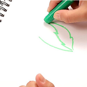 Faber-Castell Gel Sticks - 12 Twistable Watercolor Crayons for Kids with Brush - Watercolors for Kids