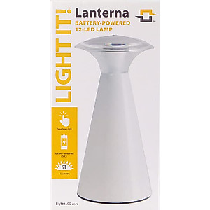 LIGHT IT! by Fulcrum, 24411-108 Lanterna Touch, White, Single Pack