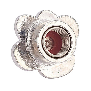 AuMoHall 4 Pack Crystal Paw Tire Valve Caps Bling Handmade Rhinestone Tire Valve Dust Caps Tire Rim Valve Stem Caps, Red