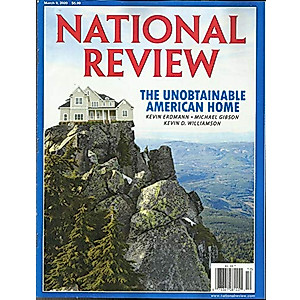 NATIONAL REVIEW MAGAZINE, THE UNOBTAINABLE AMERICAN HOME MARCH, 09th 2020