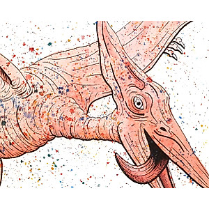 9 Piece Dinosaur Nursery Set | Crib Sheet | Blanket | Art Prints | Changing Pad Cover