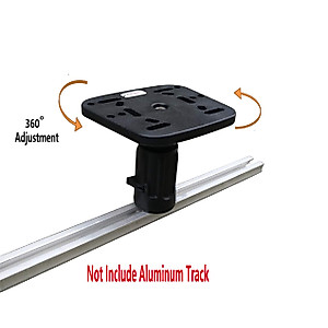 Brocraft kayak Track Mount Universal Sounder Mount/Fishfinder Mount for kayak track