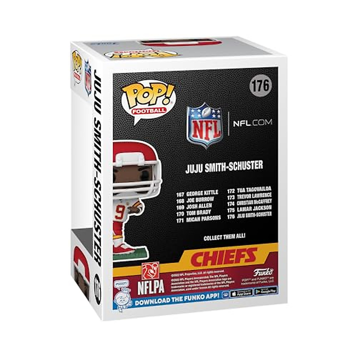 FUNKO POP! NFL: Chiefs - Ju Ju (Away)