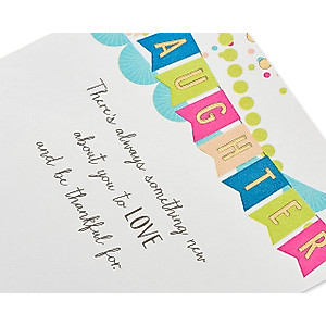 American Greetings Birthday Card for Daughter (Thankful)