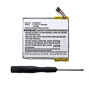 MPF Products 380mAh TL284443 Battery Replacement Compatible with Nest Learning Thermostat (2nd Generation)