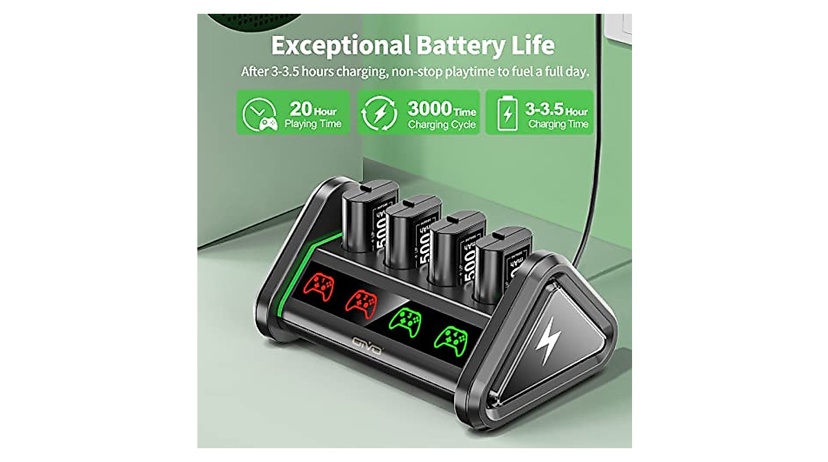 Rechargeable Battery Pack for Xbox Controllers - Save Time!
