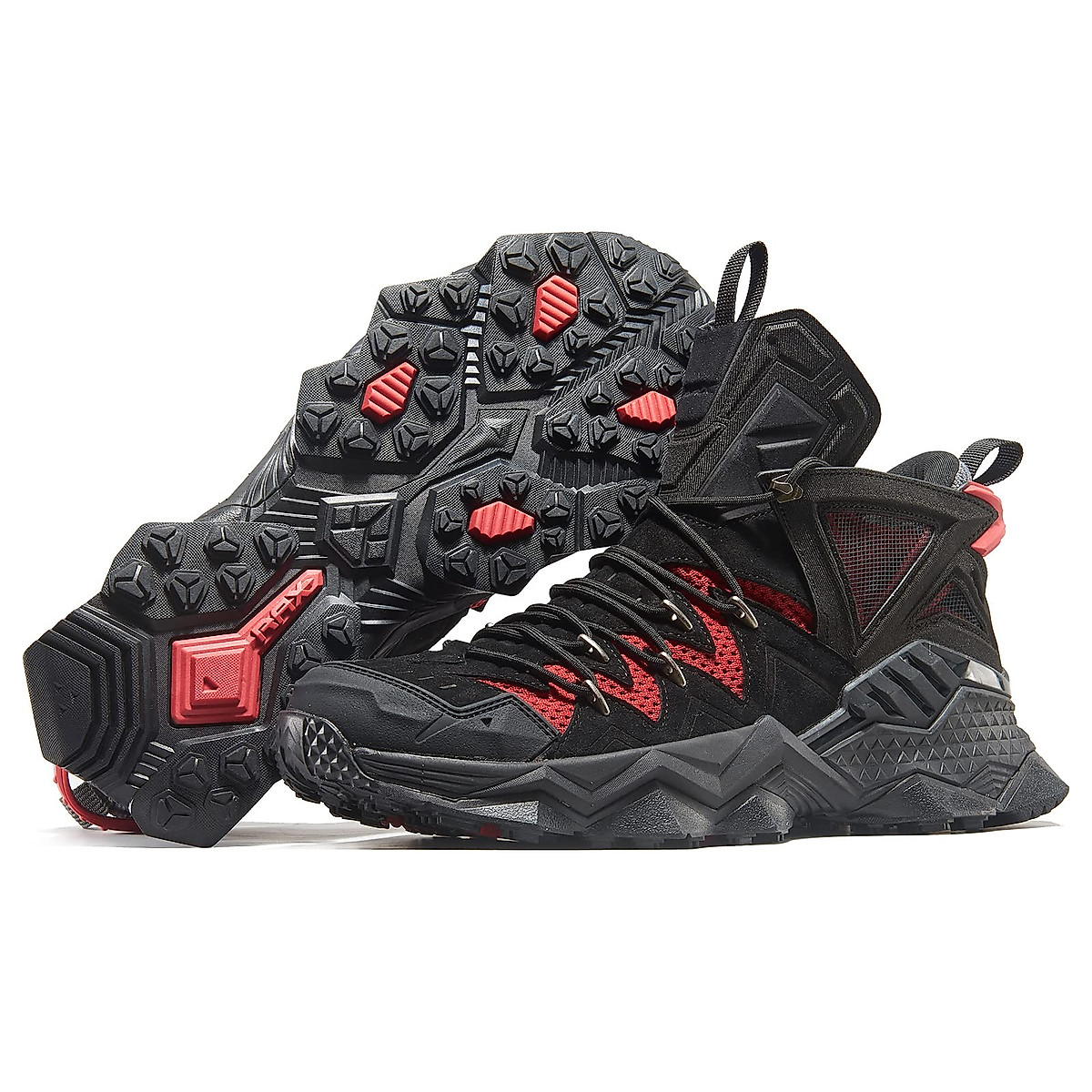 RAX Men's Mid Multifunctional V-tex Waterproof Hiking Boots Outdoor Shoes