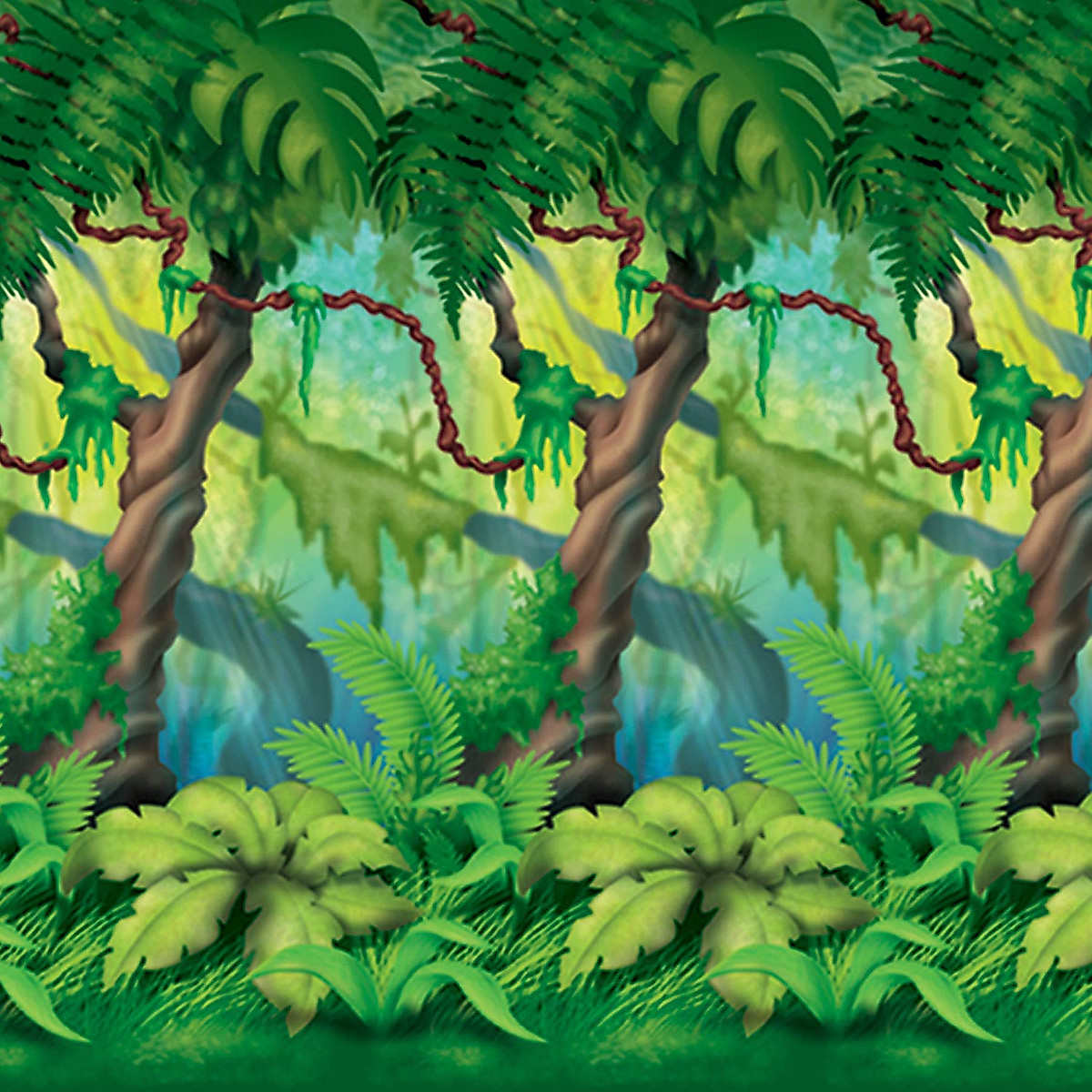 Jungle Trees Photo Backdrop