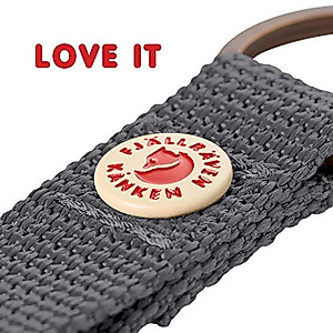 Fjallraven, Kanken Key Ring for Everyday Carry, Super Grey