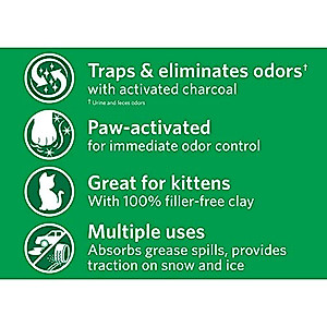 Fresh Step Non Clumping Cat Litter With Febreze Freshness, With 7-Day Odor Control, 14 lb. Bag