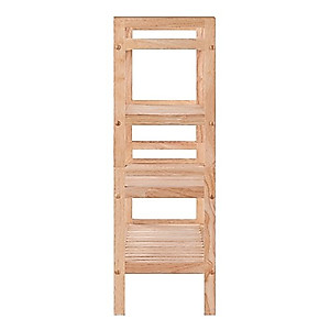 Winsome Mercury Shoe Rack, Natural, 27.24x10.71x32.01