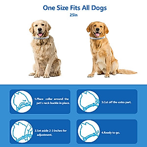 LAKETANEY Calming Collar for Dogs,Dog Pheromones Collar,Dog and Puppy Stress Reliever Relaxing Comfortable,Effective Improvement Barking, or Separation Anxiety (3PC)