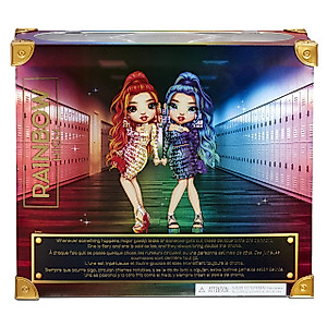 Rainbow High Special Edition Twin (2-Pack) Laurel & Holly De'Vious Fashion Dolls, Multicolor Designer Metallic Outfits, Gift for Kids and Collectors, Toys for Kids Ages 6 7 8+ to 12 Years Old