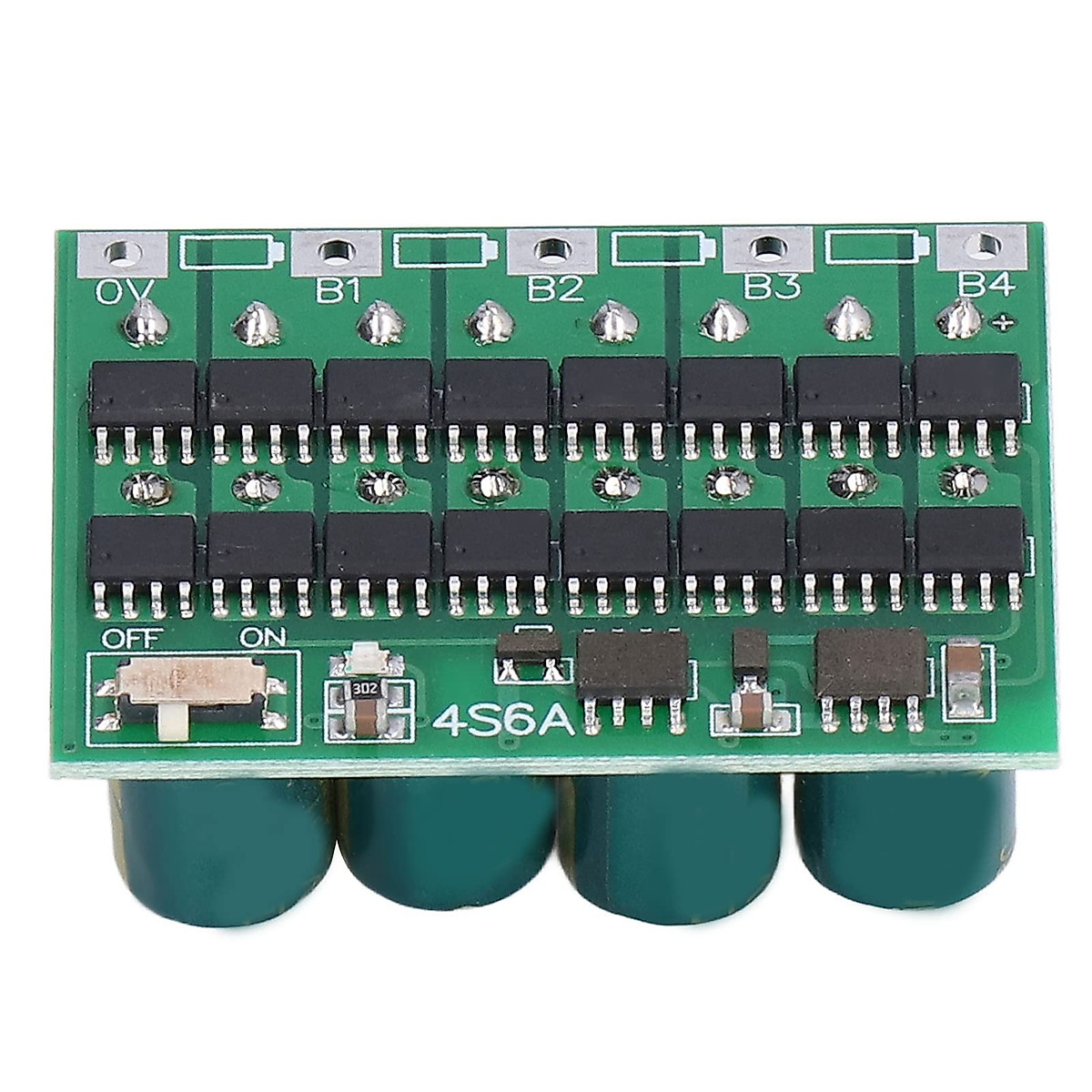 Hilitand Battery Active Balancer Board 4 Series 6A Capacitive Active Equalization Board Energy Transfer Board
