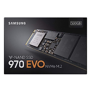 Samsung 500GB 970 EVO Nvme M2 Solid State Drive