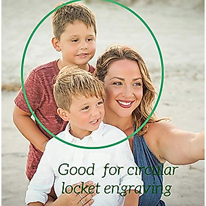 Queenberry Custom Keychain with Picture Personalized Photo Gift for Boyfriend Girlfriend