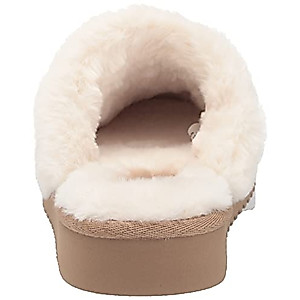 Koolaburra by UGG Women's POMI Slipper, Natural, 8