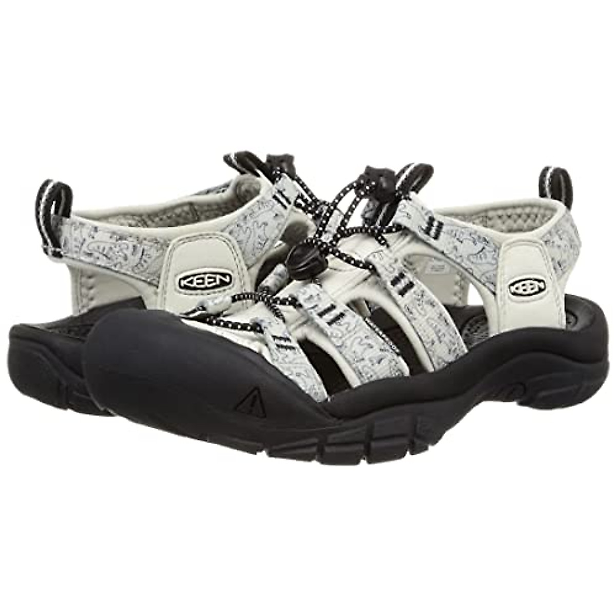 KEEN Women's Newport H2 Closed Toe Water Sandals, Newporty/Mcnewport, 9.5