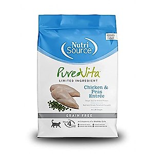 Tuffy'S Pet Food 131552 Pure Vita Grain Free Chicken Cat Food, 2.2-Pound