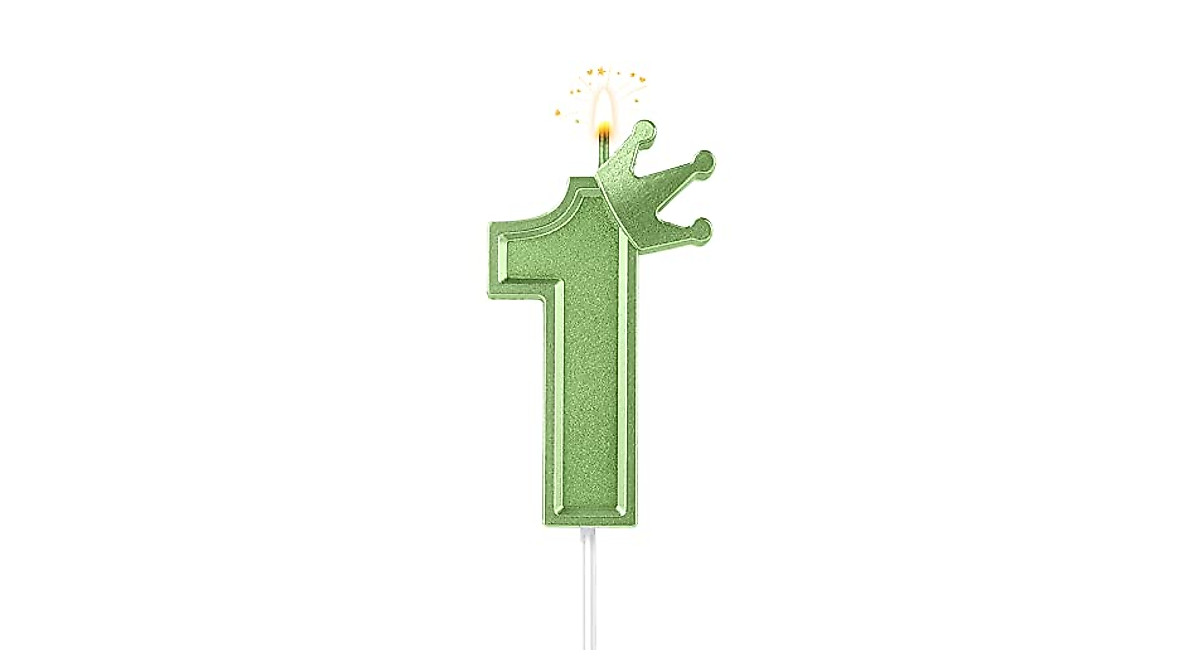 3D Birthday Number Candle - Celebrate in Style!