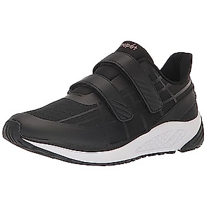 Propet Women's Propet One Twin Strap Athletic Shoes, Black/Grey, 9 XX-Wide US
