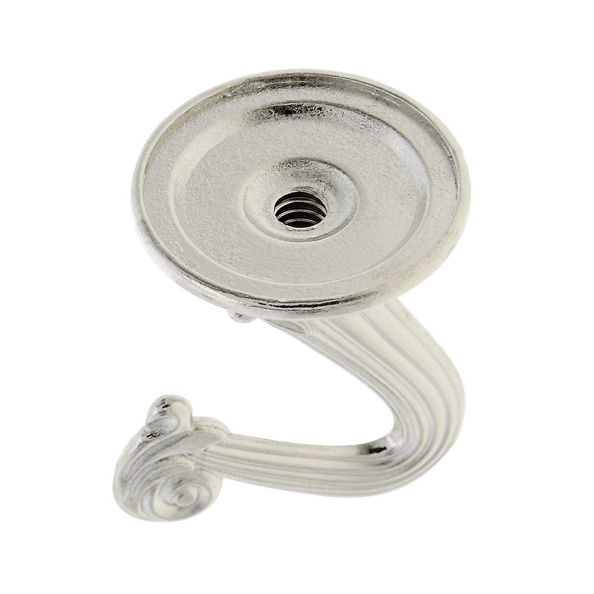 Saim Swag Ceiling Hooks and Hardware,Ceiling Toggle Hook for Hanging Plants Ceiling Installation Cavity Wall Fixing - Silver(Set of 2)