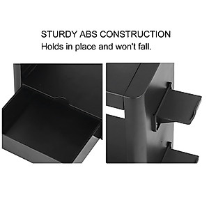 Pomya Game Storage Tower, Multi Purpose Desktop Storage Rack All in One Design, ABS Gamepad Disc Storage Bracket for, for, for Xbox Series