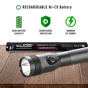 Digital Energy 77175 Rechargeable Replacement Battery for Streamlight SL-20XLED SL-20XP-LED, UltraStinger, Superstinger, SL20L, SL-20LP | 1800mAh Ni-Cd 6.0V