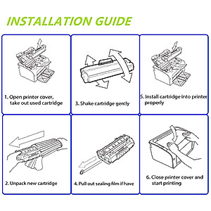 Toner Cartridge 308A Q2670A (1BK) | 309A Q2671A Q2672A Q2673A (1C+1Y+1M) Compatible with HP Color Laserjet 3500 3500N 3550 3550N 3700 3700N 3700DN 3700DTN Printer-4-colors