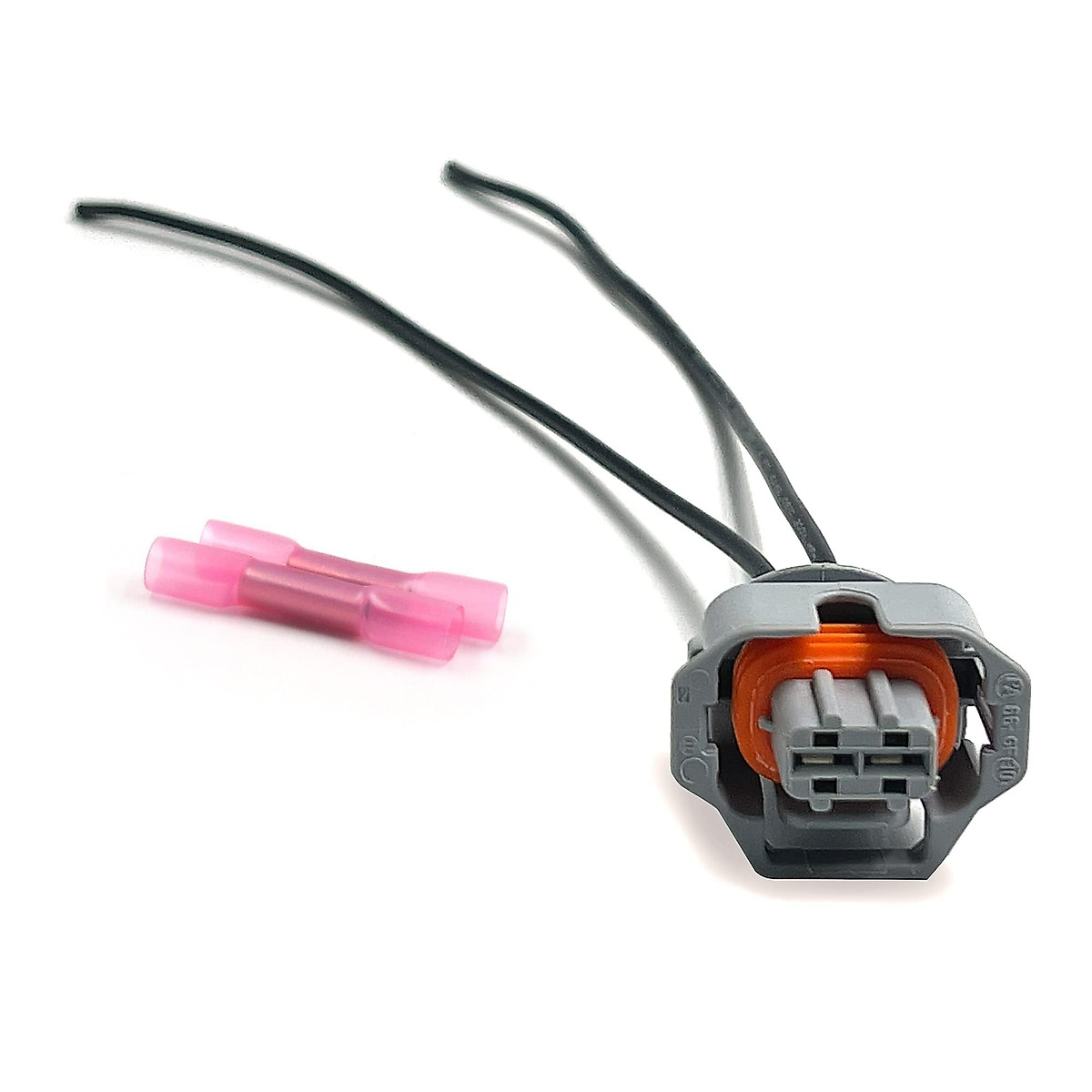 HiSport Engine Coolant/Oil Temperature Temp Sensor Pigtail,3C3Z10884AA Compatible with Ford 6.0L/6.4L, Powerstroke Diesel Engines DD-0056 2003-2010 Replaces 1836537C91, 3C3Z10884AA, SW6052