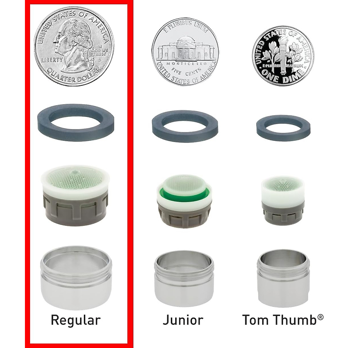 Neoperl Mikado Faucet Elegant Aerator Super Low Flow 0.35 GPM Water-Saving Aerator 32 3200 5 (Brown Single)