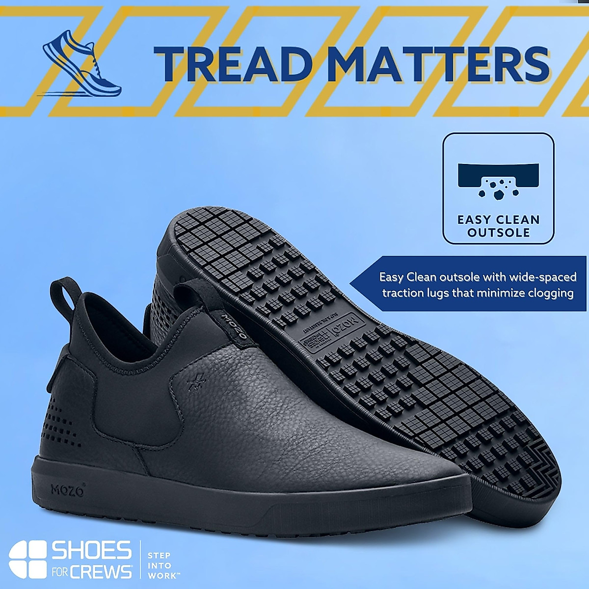 MOZO Men's Zane Running Shoe, Black, 9