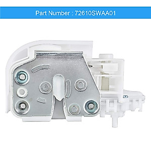 FAERSI Door Lock Latch Actuator Rear Right Passenger Side Replacement for 2007-2011 Honda CRV CR-V Replaces# 72610SWAA01, 72610-SWA-A01 Door Latch Lock Actuator