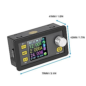 Power Module + Buck Converter Display Module Walfront Digital Programmable Converter LCD Display Constant Voltage Current Buck Converter(DPS5020)
